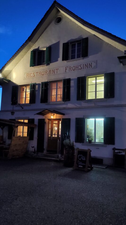 Restaurant Frohsinn - Schübligspass - Cordonblog Rezension